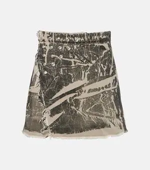 Rick Owens Sisysnap Mini Skirt