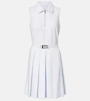 Tory Burch T Monogram Jacquard Tennis Dress - Blue