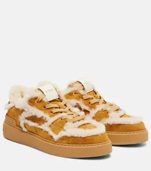 Balmain Trimmed Sneakers For Women