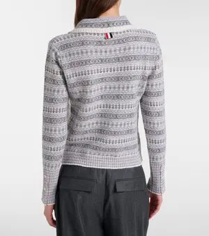 Thom Browne Fair Isle Jacquard Wool-blend Sweater