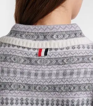 Thom Browne Fair Isle Jacquard Wool-blend Sweater