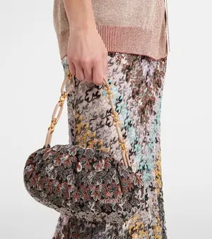 Missoni Beaded Shoulder Bag