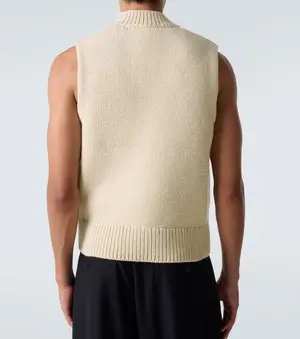 Dries Van Noten Wool And Cashmere Sweater Vest