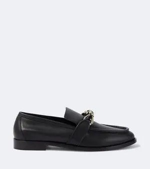 Bottega Veneta Astaire Knot Loafers - Black