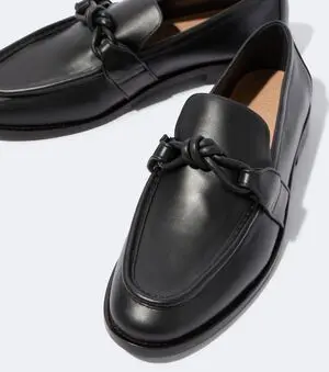 Bottega Veneta Astaire Knot Loafers - Black