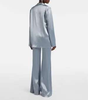 Galvan Julianne Satin Blazer
