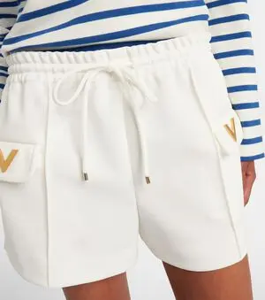 Valentino Garavani Vgold Jersey Shorts