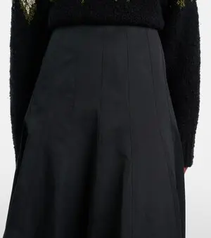 Proenza Schouler Heidi Cotton-blend Midi Skirt