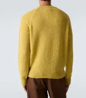 Dries Van Noten Alpaca And Wool-blend Sweater
