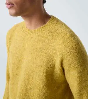 Dries Van Noten Alpaca And Wool-blend Sweater