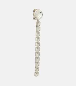 Alessandra Rich Fringed Clip-on Drop Earrings