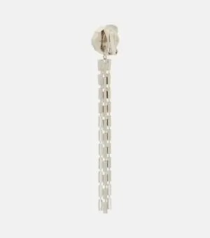 Alessandra Rich Fringed Clip-on Drop Earrings