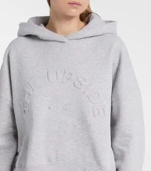 The Upside Byron Logo Cotton Jersey Hoodie