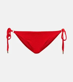 Melissa Odabash Cancun Bikini Bottoms Red