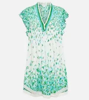 Poupette St Barth Sasha Printed Minidress - Multicoloured