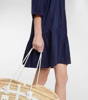 Melissa Odabash Ashley Embroidered Mini Dress