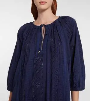 Melissa Odabash Ashley Embroidered Mini Dress