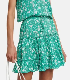Poupette St Barth Clara Floral Minidress