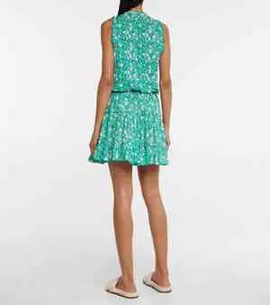 Poupette St Barth Clara Floral Minidress