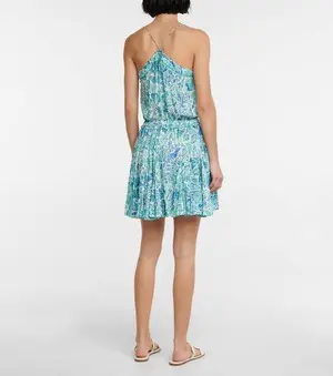 Poupette St Barth Laurie Printed Mini Dress