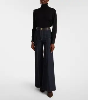 Ulla Johnson Delphine Wide-leg Jeans