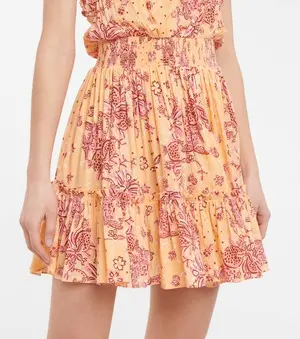 Poupette St Barth Triny Printed Minidress