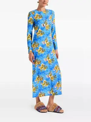 La DoubleJ Floral-print Maxi Dress