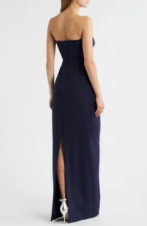 Likely Fallon Strapless Sheath Gown