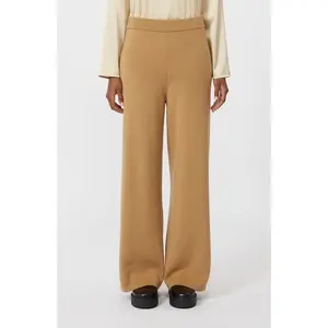 MM BY MAX MARA Hamburg Wide Leg Wool Pants