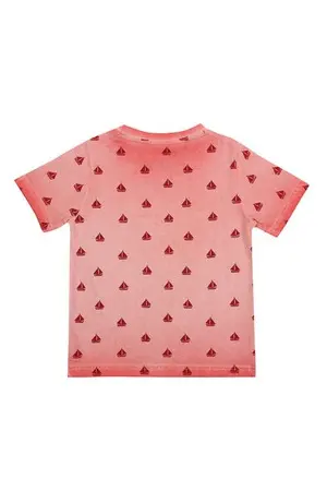 LILLY + SID Organic Cotton Boat Print T-shirt