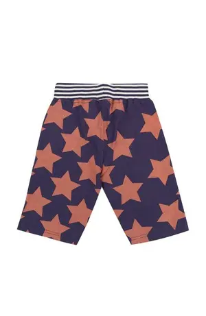 LILLY + SID Star Print Organic Cotton Shorts