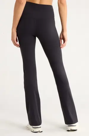 Zella Studio Luxe Bootcut Leggings - Black