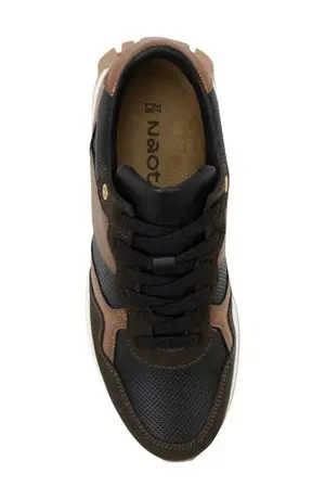 Naot Sunset Leather Sneaker - Black Copper Combo