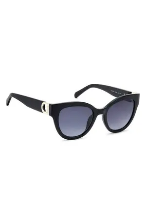Fossil Cat Eye Sunglasses - Black/dark Grey Sf
