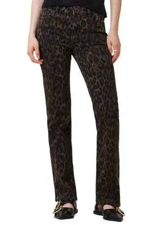 Allsaints Animal Print Jeans For Women