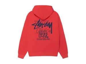 StÜssy Classic Gear Hoodie - Cayenne