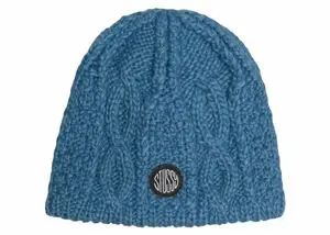 StÜssy Skullcap Cable Knit - Blue