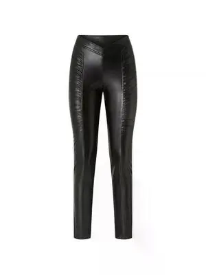 Pinko V-waist Trousers - Black
