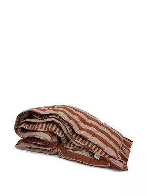 AMUSE LA BOUCHE Striped Cotton Quilt