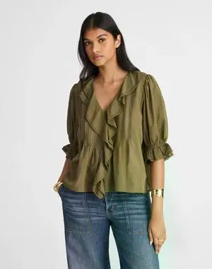 Madewell Pintucked Blouses