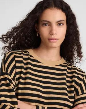 Madewell Striped Long-sleeve Tee - True Camel