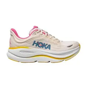 Hoka Bondi 9 Athletic Sneakers - Cream