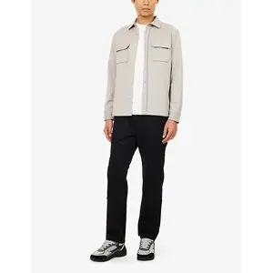 ARNE Straight-leg Worker Cotton-blend Trousers
