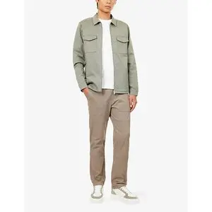 ARNE Straight-leg Cotton-blend Trousers