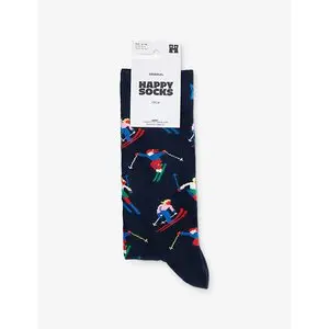 Happy Logo Socks For Men