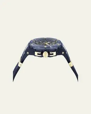 FERRAGAMO F-80 44mm Chronograph Watch - Blue