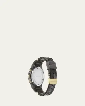 FERRAGAMO F-80 44mm Translucent Bioplastic Chronograph Watch