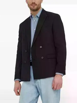 Sisley Double-breasted Four-button Blazer