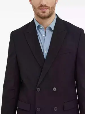 Sisley Double-breasted Four-button Blazer