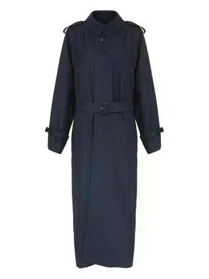 MAISON MARGIELA Long Raincoat - Blue